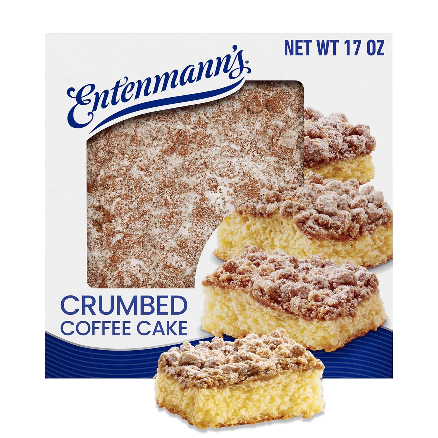 Amazon.com: Entenmann's Classic Crumb Coffee Cake, 17 oz : Grocery ...