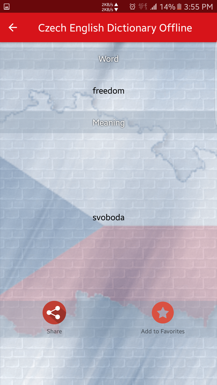 Czech English Dictionary Offline - App on Amazon Appstore
