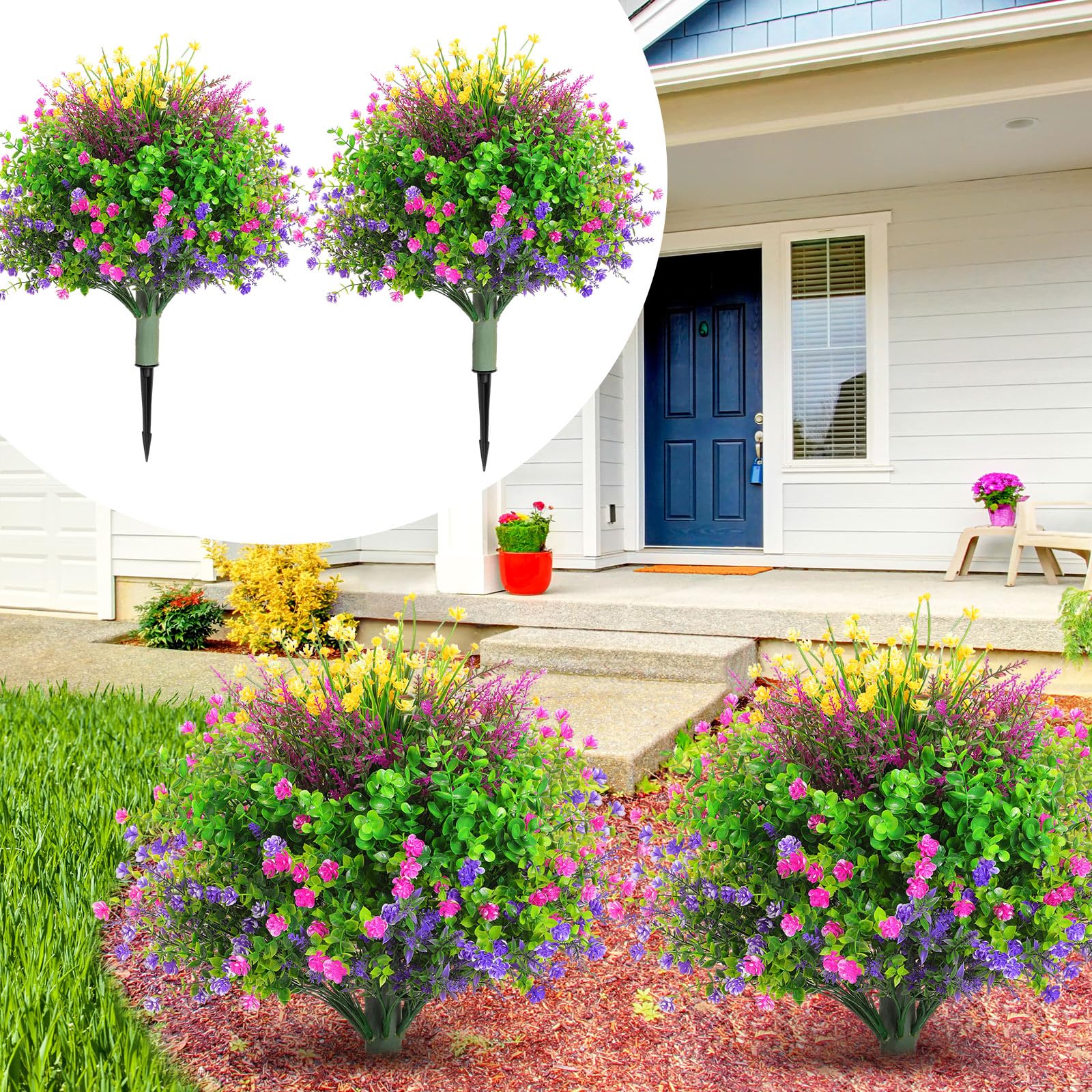 Fake Bushes For Front Yard