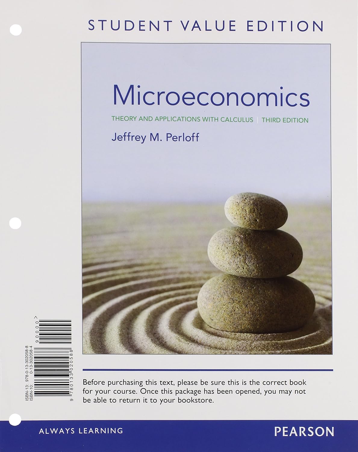 Microeconomics: Theory and Applications with Calculus, Student Value ...