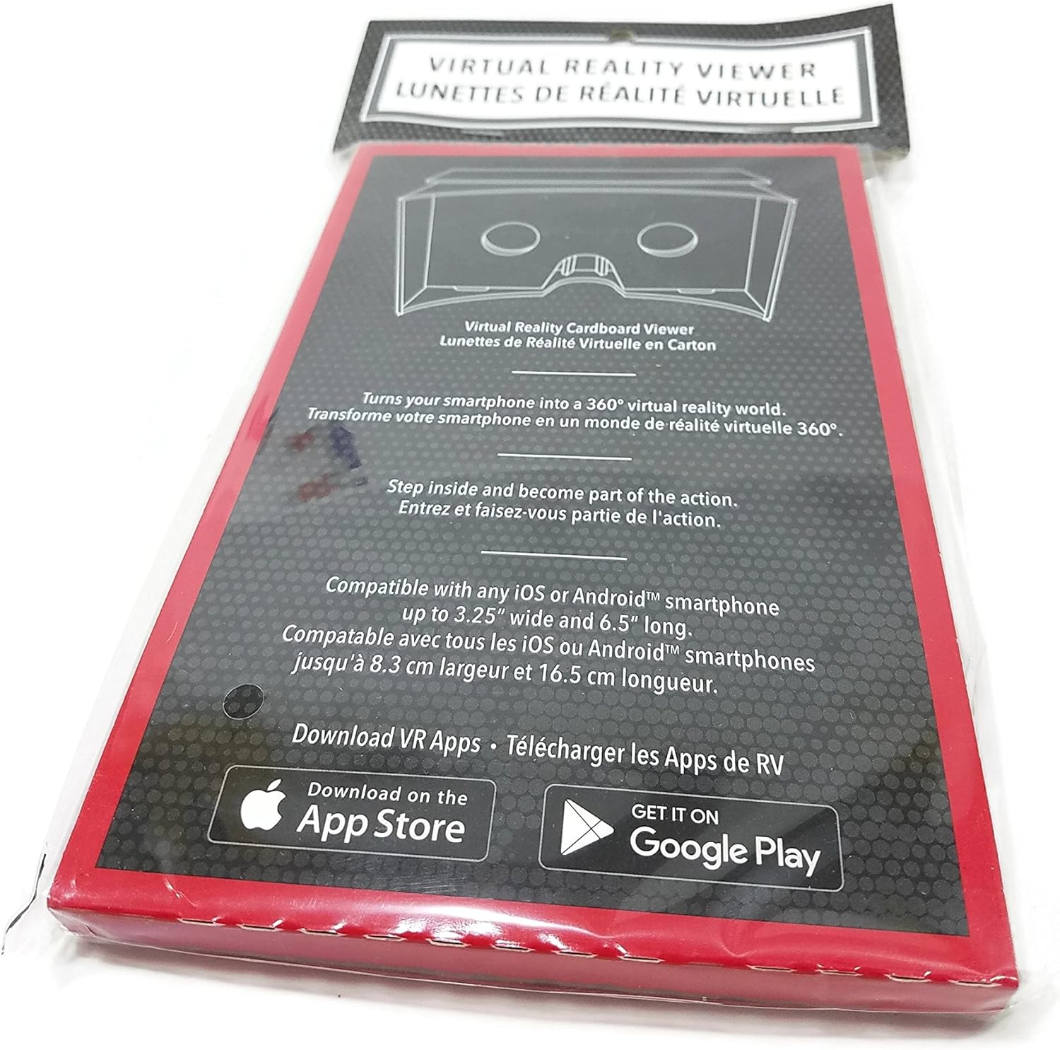 Amazon.com: Virtual Reality Cell Phone Viewer (Red) : Cell Phones ...