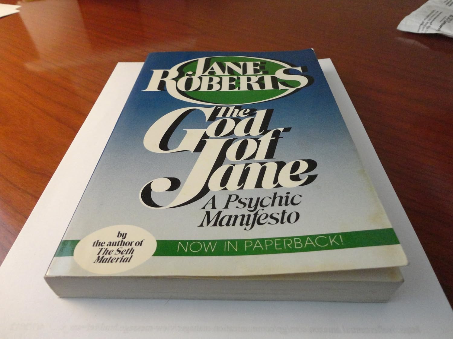 The God of Jane: A Psychic Manifesto: Roberts, Jane: 9780133574920 ...