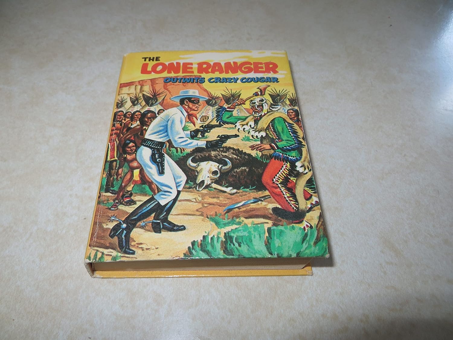 The Lone Ranger outwits Crazy Cougar (A big little book): Elrick ...