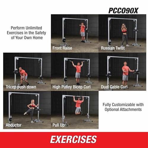 Body-Solid Powerline Cable Crossover Machine - 133 lbs Tension - Future ...