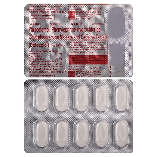 Dolocold - Strip of 10 Tablets : Amazon.in: Health & Personal Care