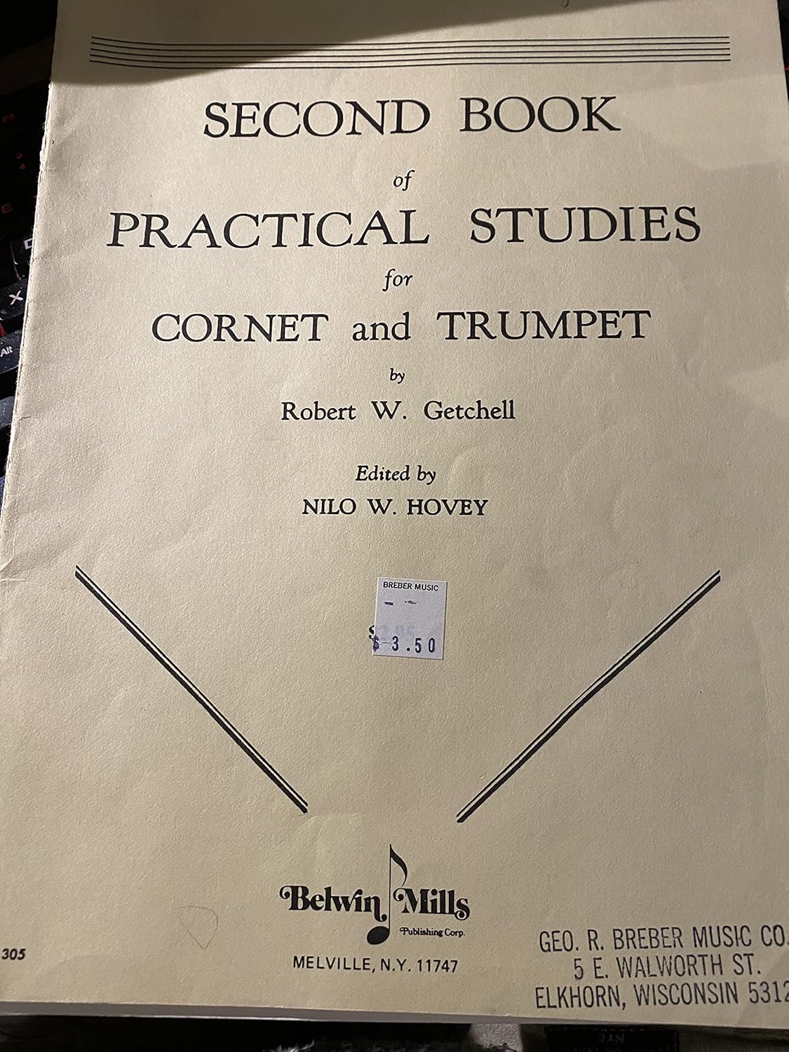 Amazon.com: Second Book of Practical Studies for Cornet and Trumpet ...