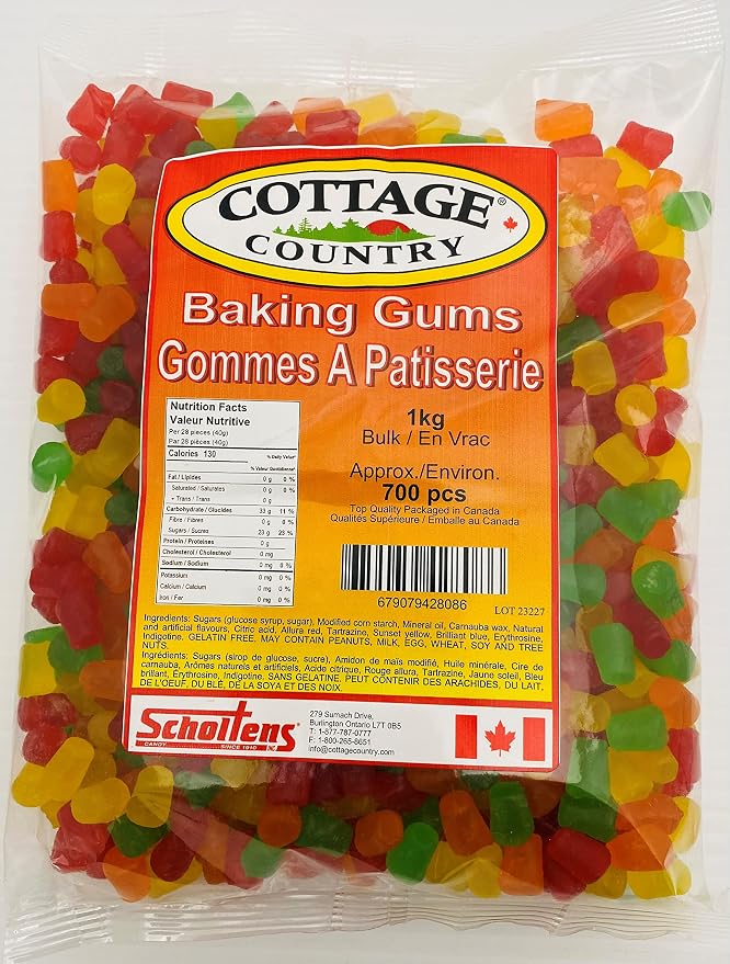Granny Appleton Baking Gums 1 KG : Amazon.ca: Grocery & Gourmet Food