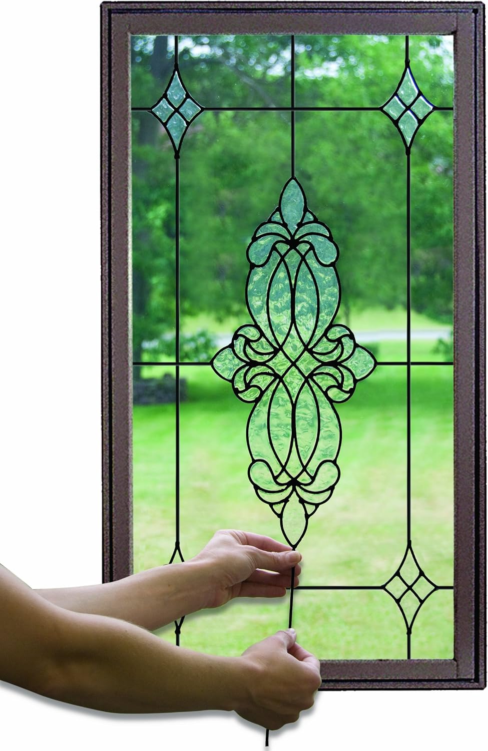 Wall Pops 1.82 m Stained Glass Caming Lines long, Black : Amazon.co.uk ...