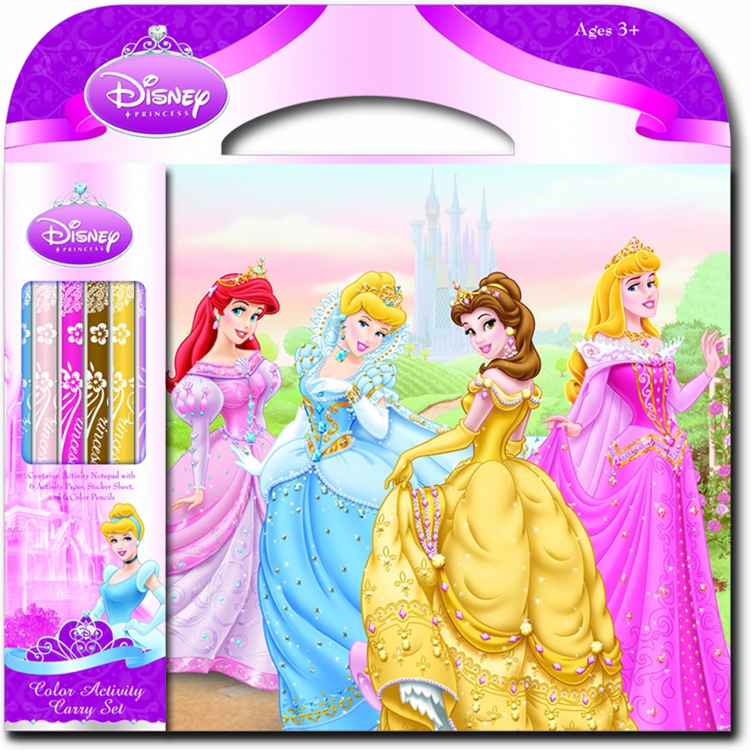 Amazon.com : Princess Color & Carry Set (7822A) : Art Supplies : Office ...