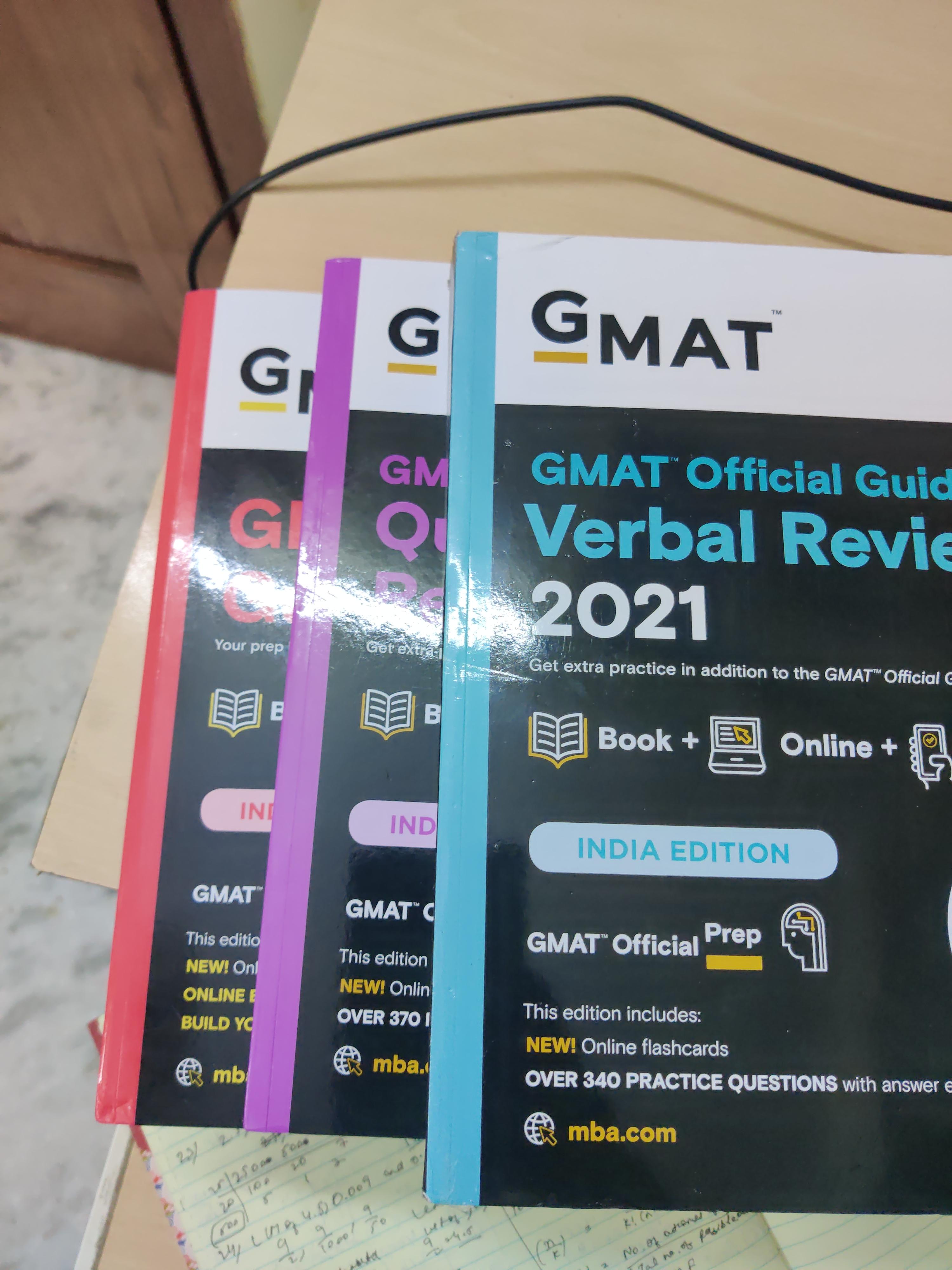Buy GMAT Official Guide 2021 Bundle: Books + Online Question Bank Book ...
