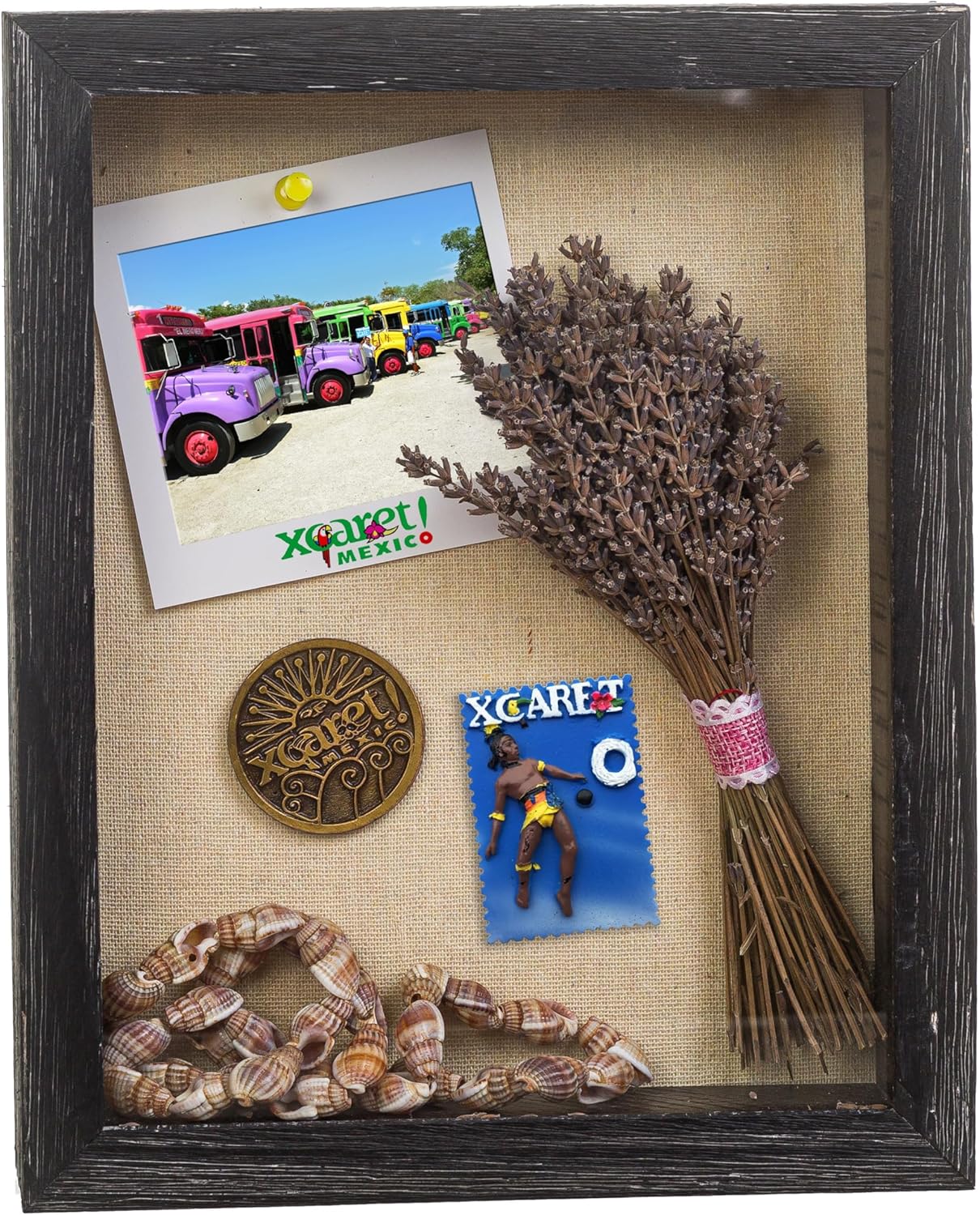 Amazon.com - Shadow Box Picture Frame 12x16 Natural Wood Display Case ...