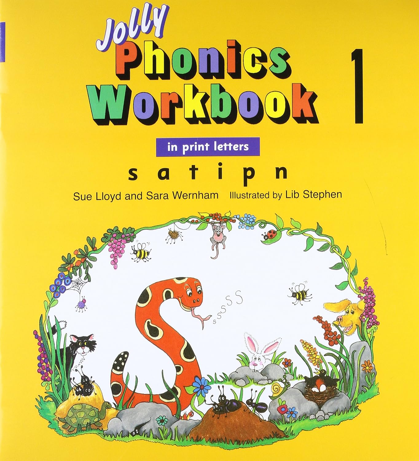 Jolly Phonics Workbook 1: In Print Letters: S, A, T, I, P, N: Lloyd ...
