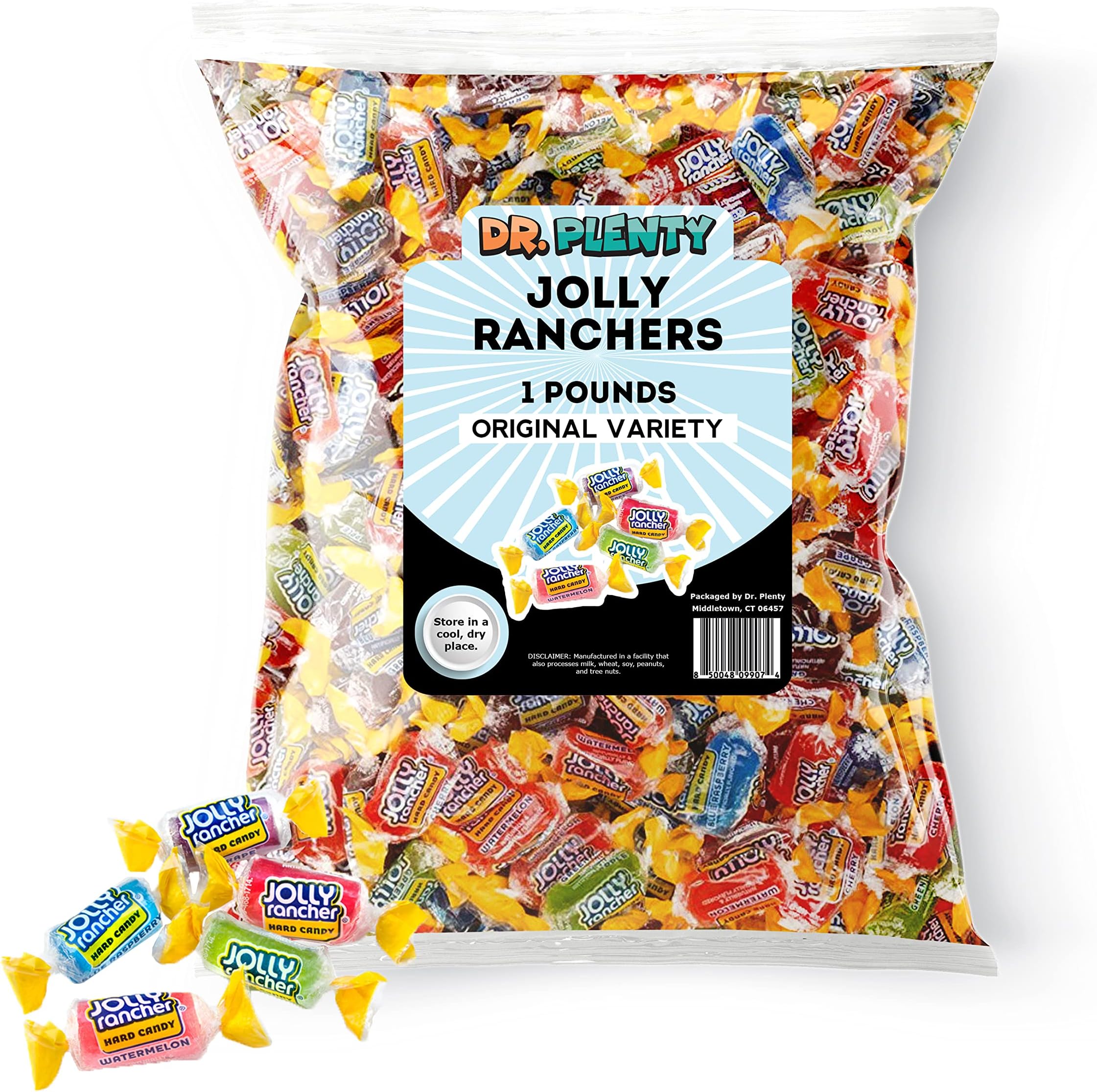 Amazon.com : Jolly Ranchers Hard Candy Bulk Bag (1lb) - Original Flavor ...