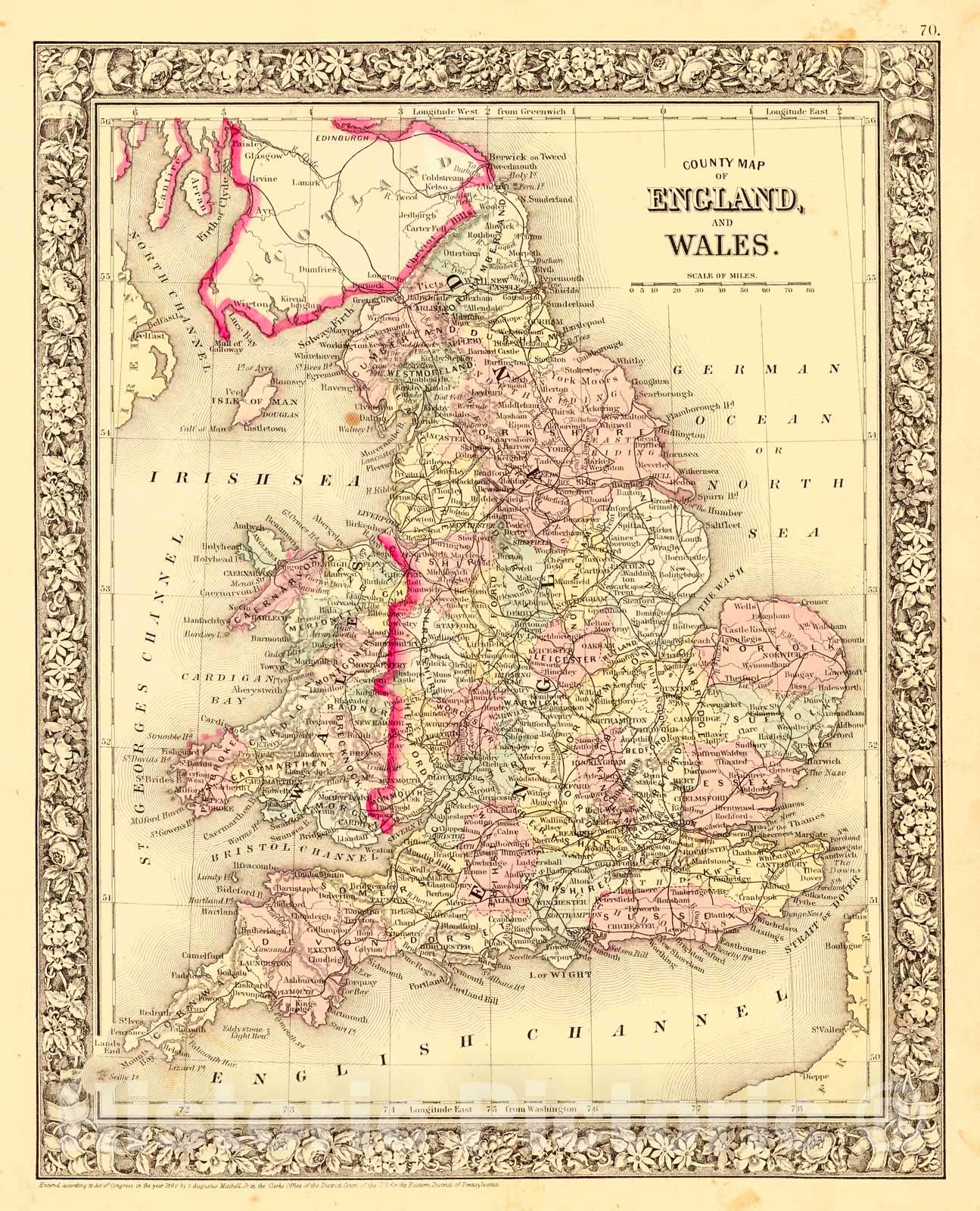 Historical Maps Of England