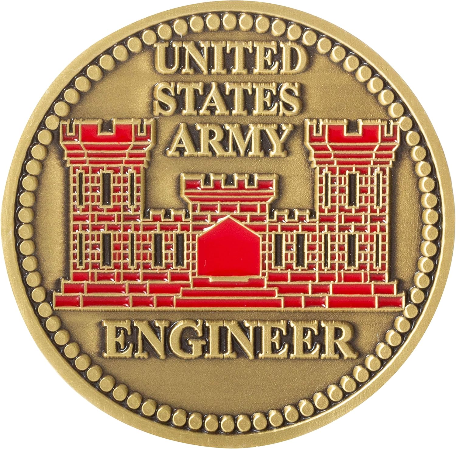 Amazon.com: United States Army Engineer Branch Corps Castle Challenge ...