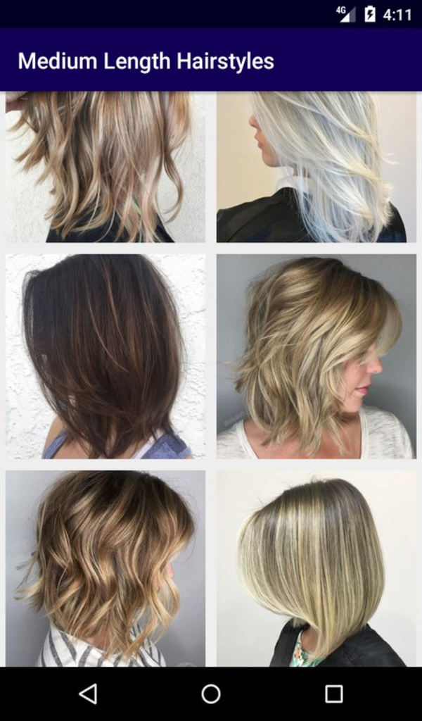 Medium Length Hairstyles - App on Amazon Appstore