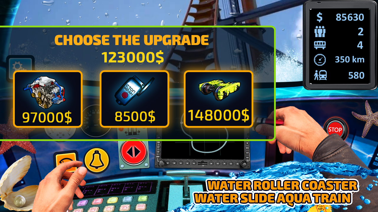 Water Roller Coaster - Water Slide Aqua Train - App on Amazon Appstore