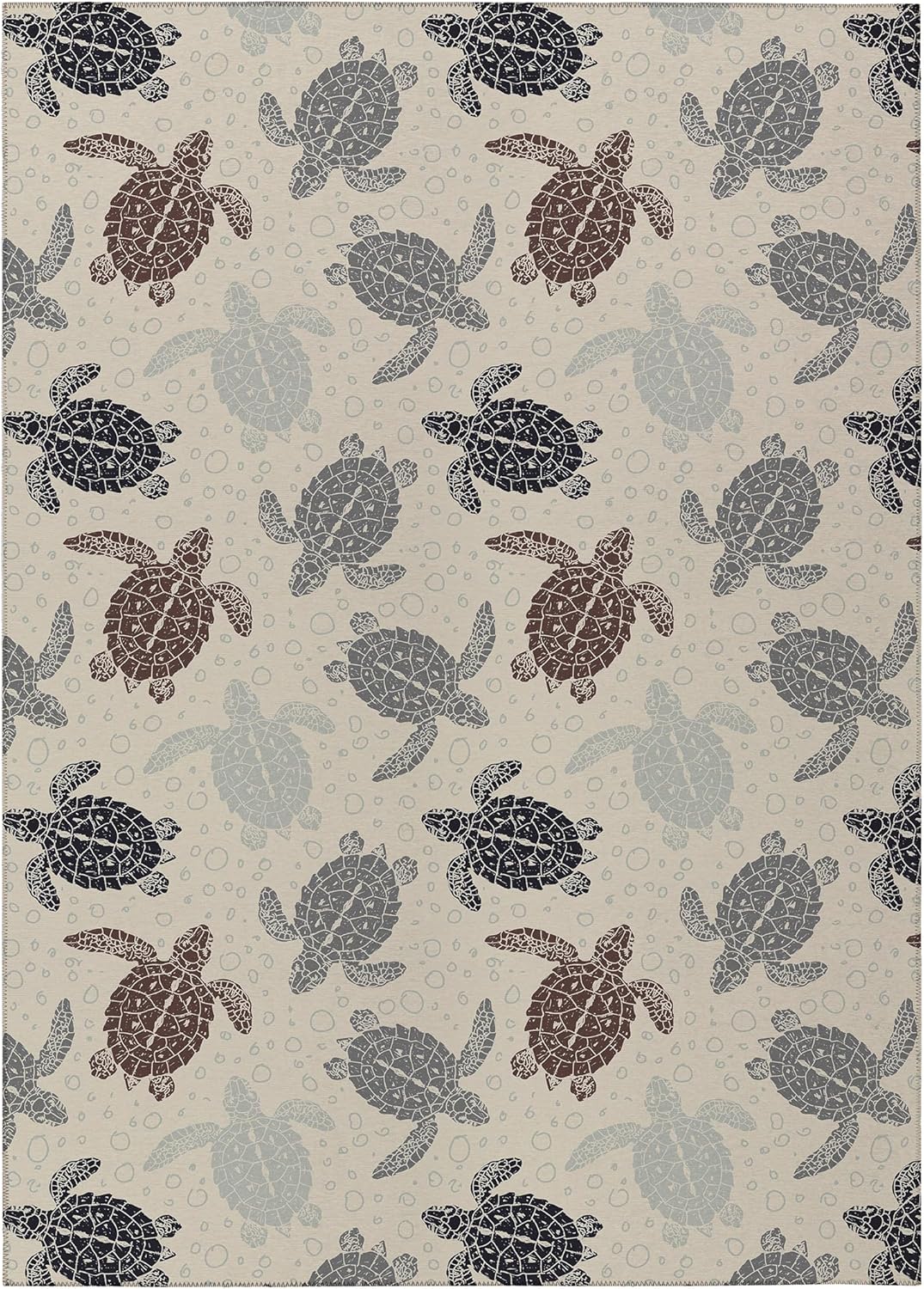 Amazon.com: Addison Rugs Surfside ASR43 Sand 8' x 10' Indoor Outdoor ...