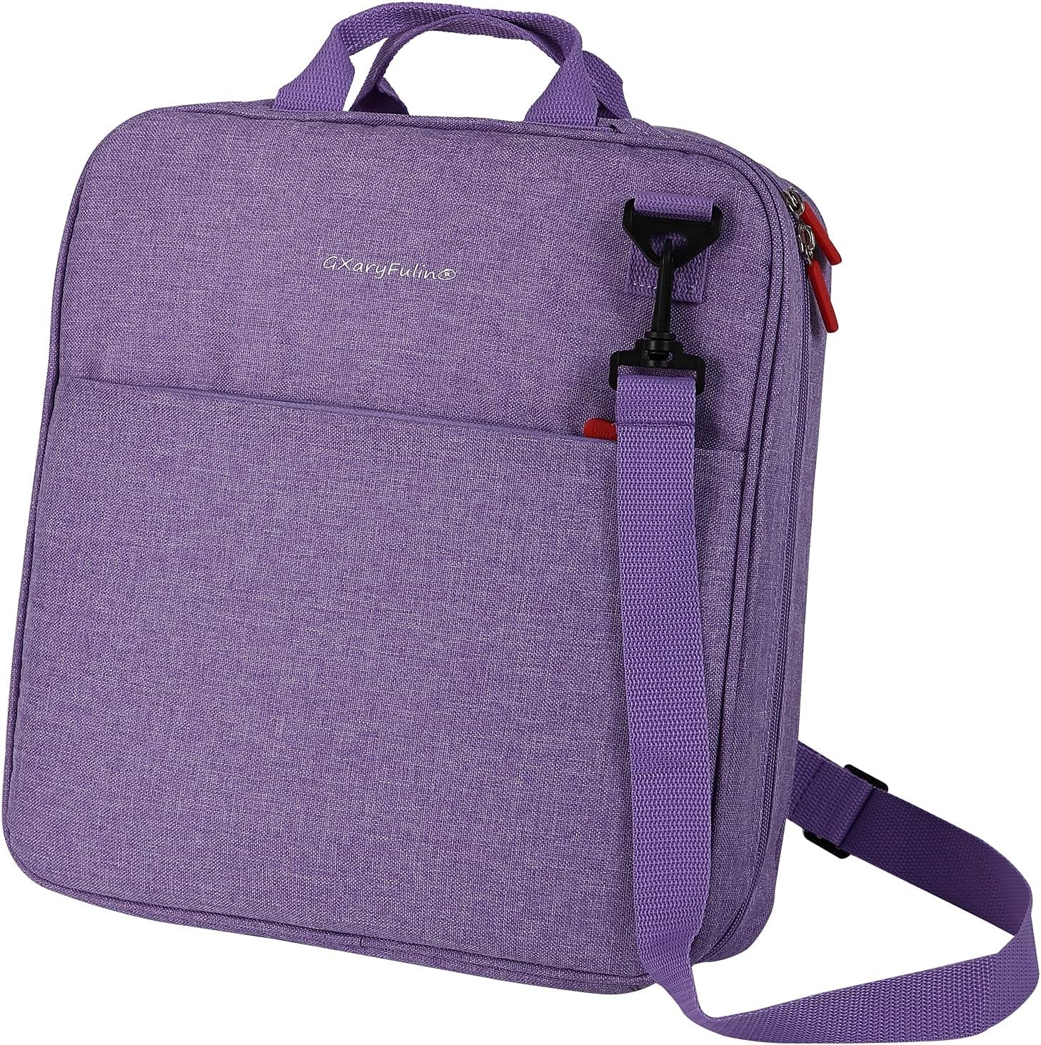 Amazon.com : GXaryFulin Detachable Zipper Binder with Shoulder Strap, 3 ...