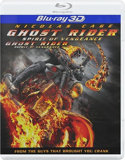 Ghost Rider Spirit of Vengeance (3D) Bilingual [Blu-ray]: Amazon.ca ...