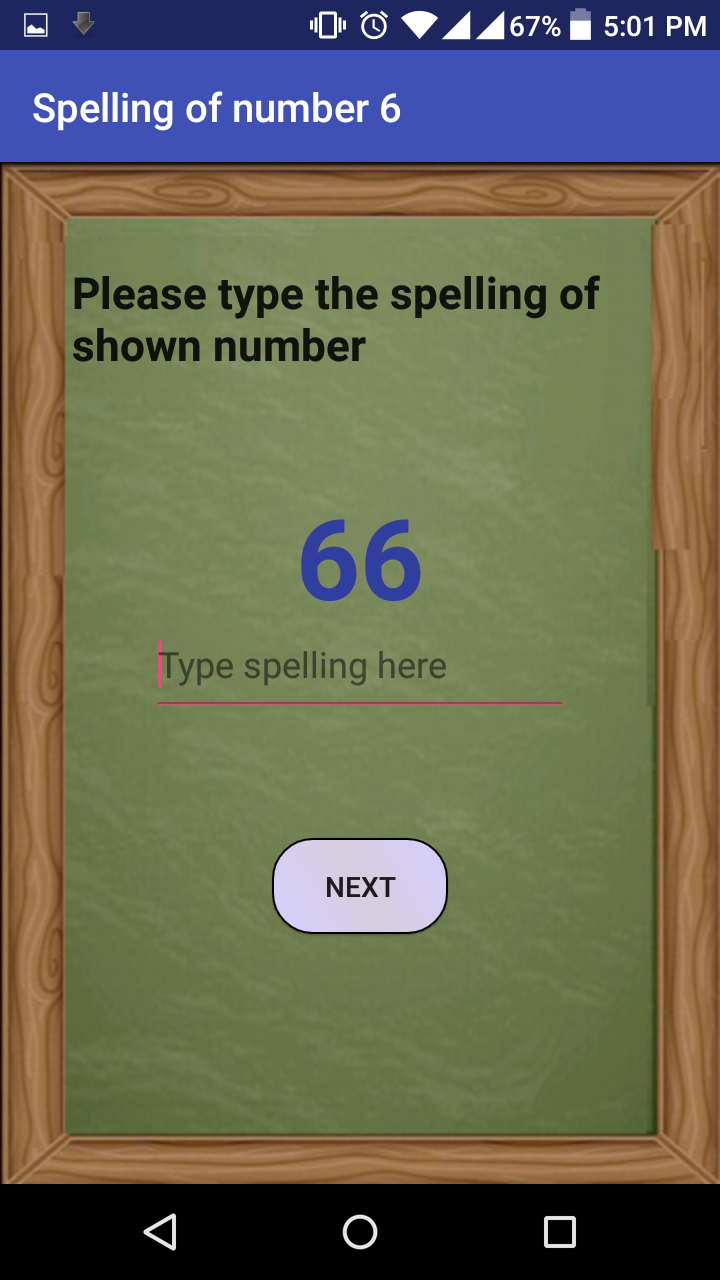 Spelling of Number 6 - App on Amazon Appstore