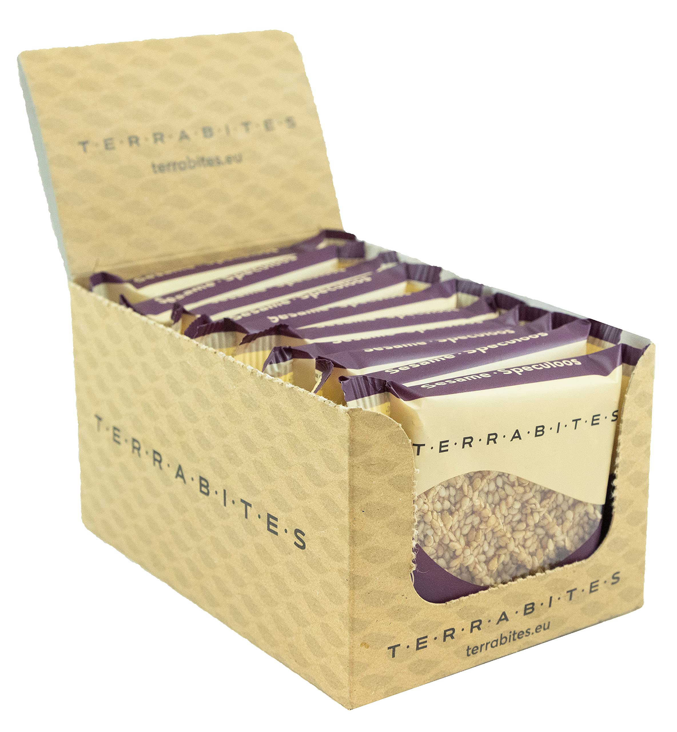 Buy Terrabites Sesame Speculoos Bar Lactose & Gluten Free (Pack of 10 x ...