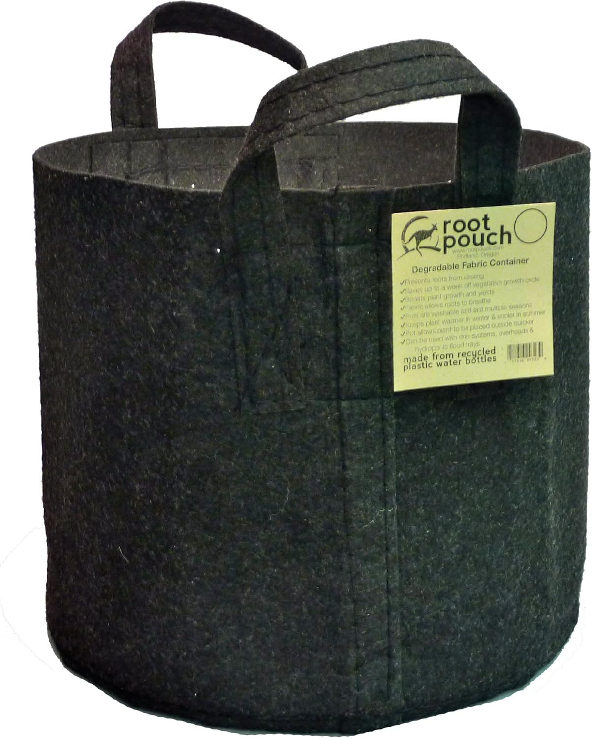 Amazon.com : Root Pouch R80035H Pot with Handle, Black, 35-Gallon ...