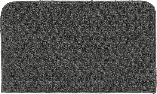 Amazon.com: Garland Rug Town Square Rug, 18 in x 30 in, Cinder Gray ...