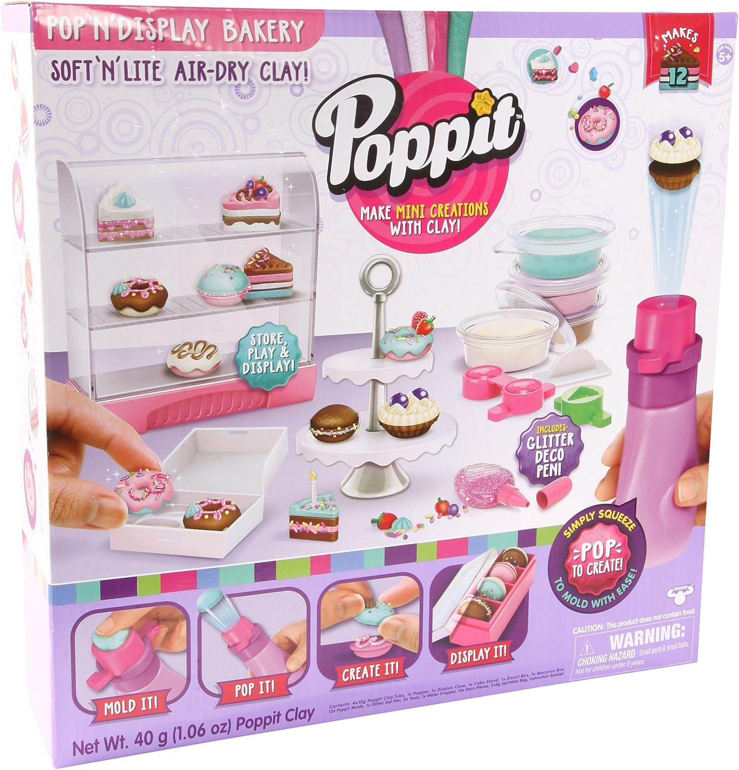 Amazon.com: Poppit S1 Hp Playset Bakery : Toys & Games