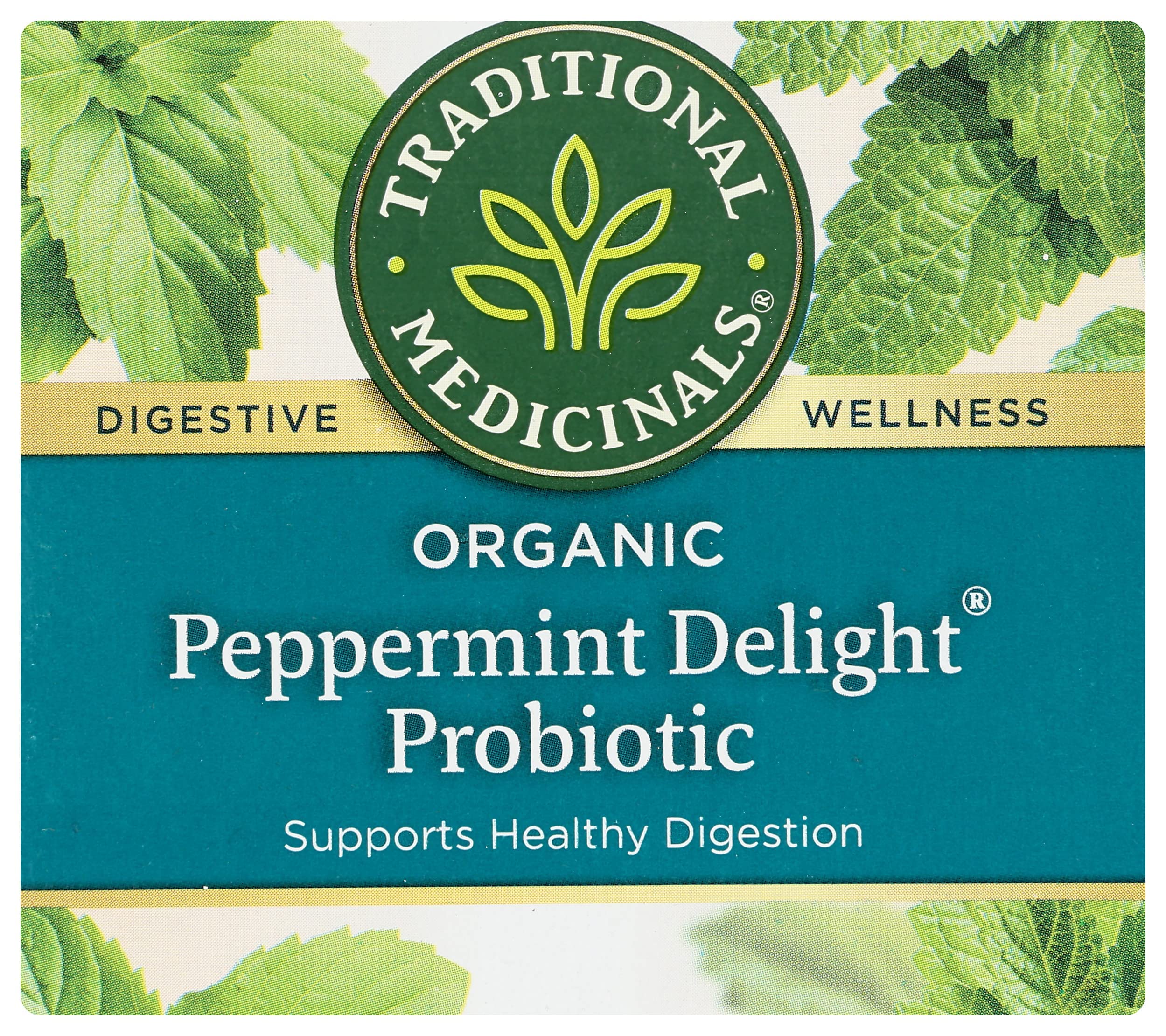 Snapklik.com : Tea, Organic Peppermint Delight Probiotic, Supports ...