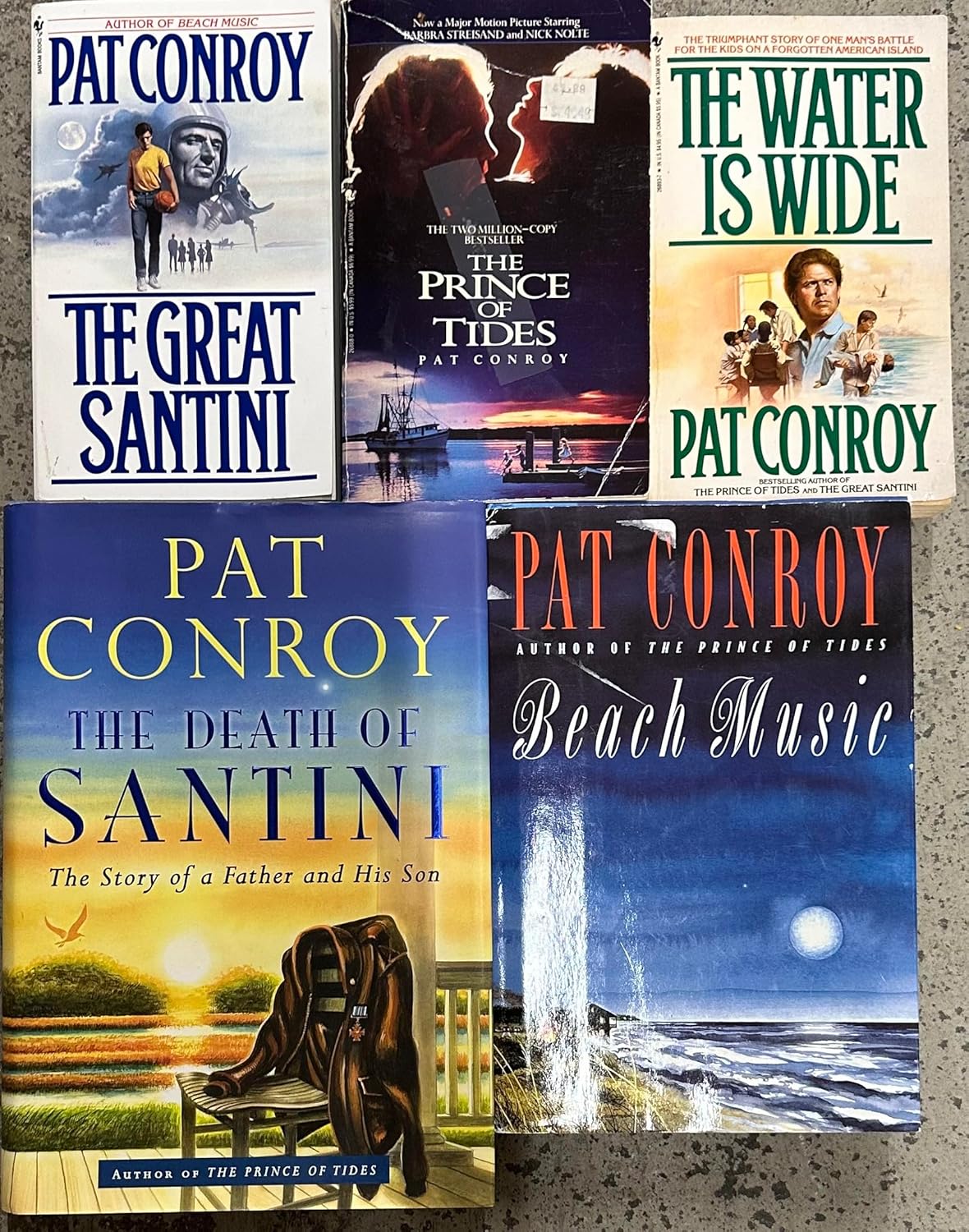 Pat Conroy Novel Collection 5 Book Set: Pat Conroy: 0746278843313 ...