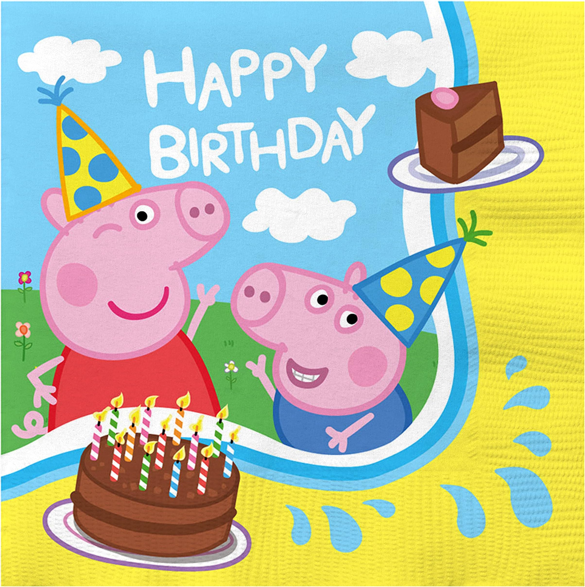 Amazon.com: Treasures Gifted Officially Licensed Peppa Pig Birthday ...