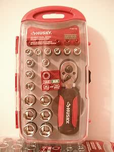 Amazon.com: Husky 25-Piece Dual-Sided Stubby Socket Set : Tools & Home ...