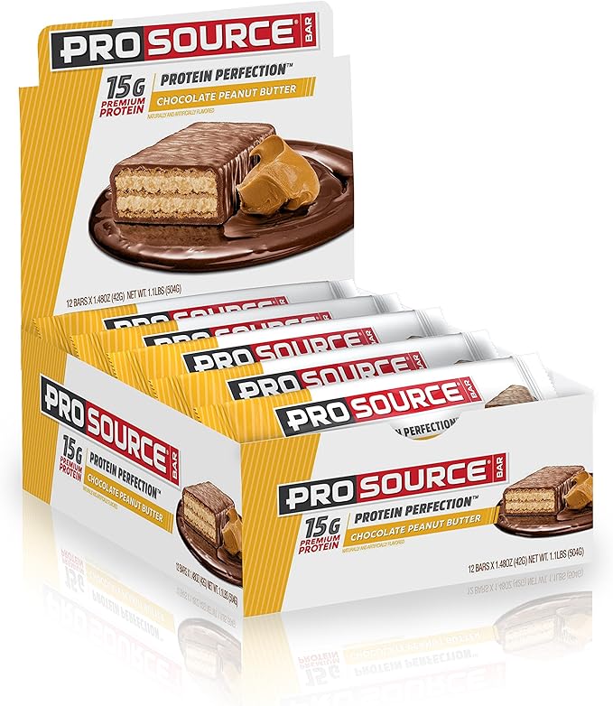 Amazon.com: ProSource Protein Bar | 15g of Premium Protein | Hydrolyzed ...