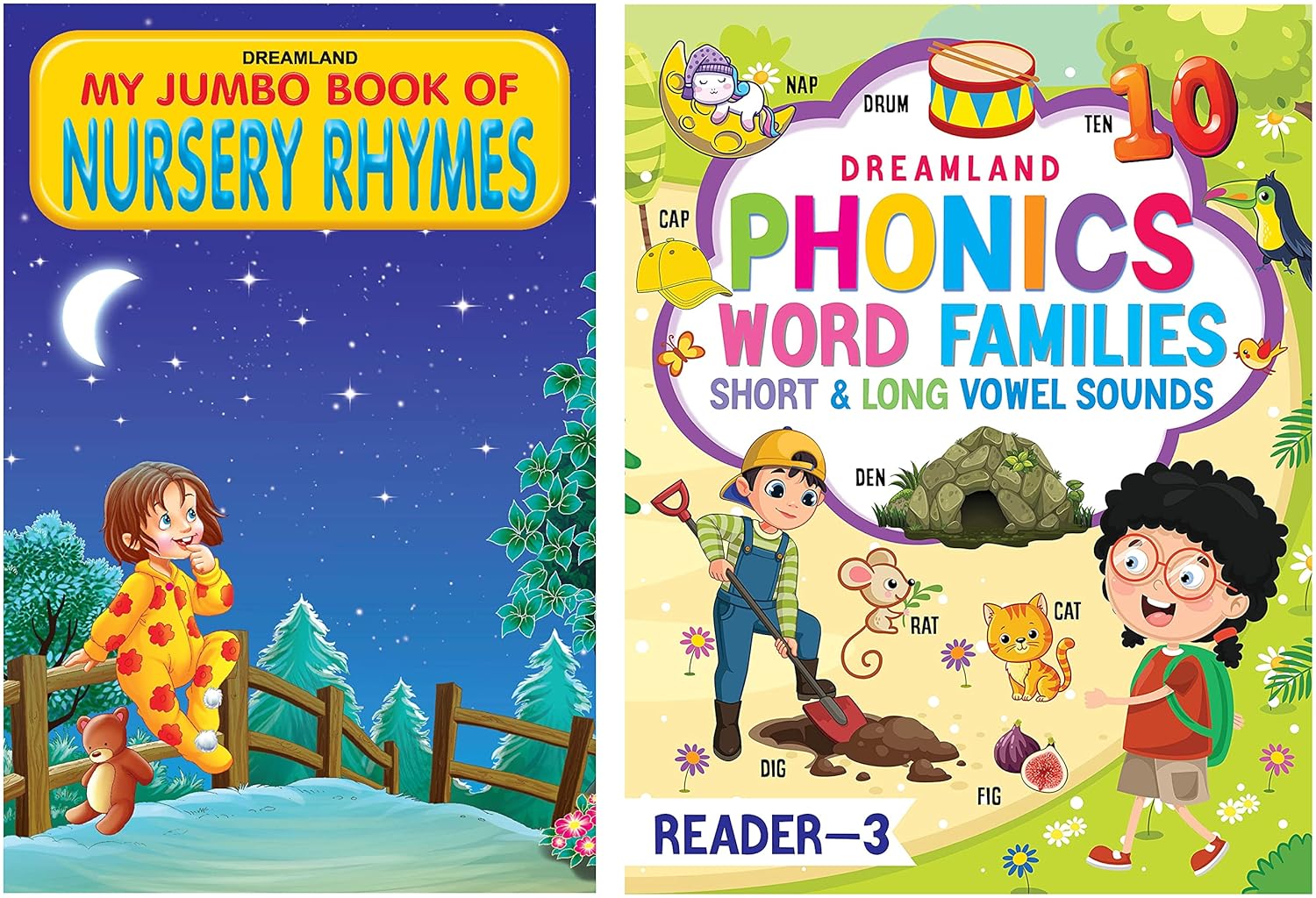 Buy Nursery Rhymes Jumbo Picture Book - A3 Size Book with 31 Rhymes for ...