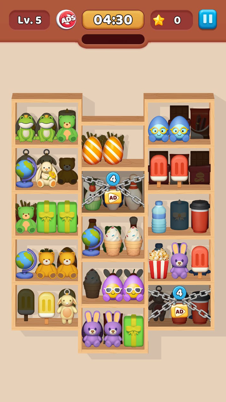 Goods Puzzles Sort Challenging Match 3D - Good Sorting Game Challenge ...