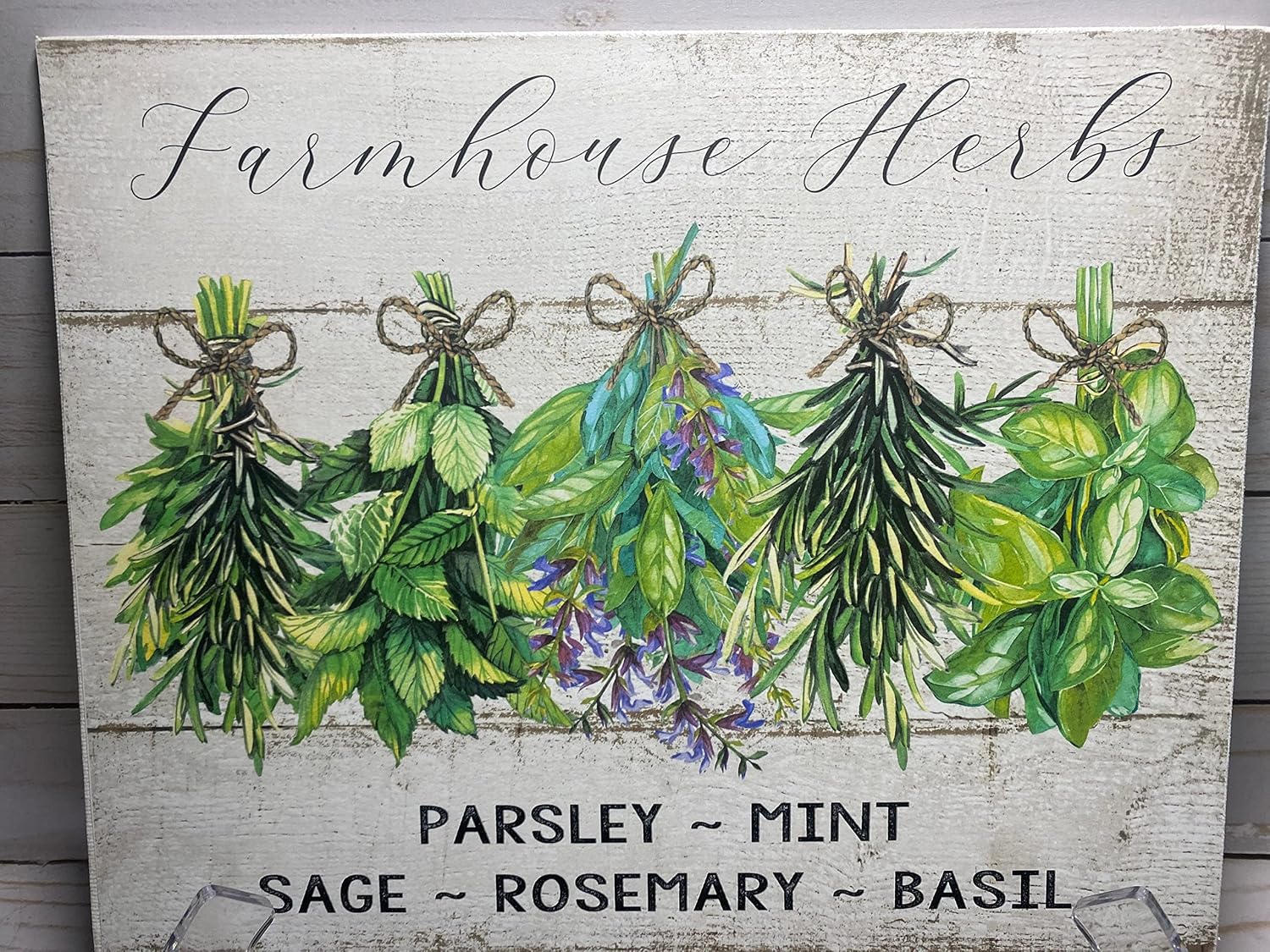Amazon.com: EYSL Tin Sign, Vintage Herbs Set - Farmhouse Rosemary ...