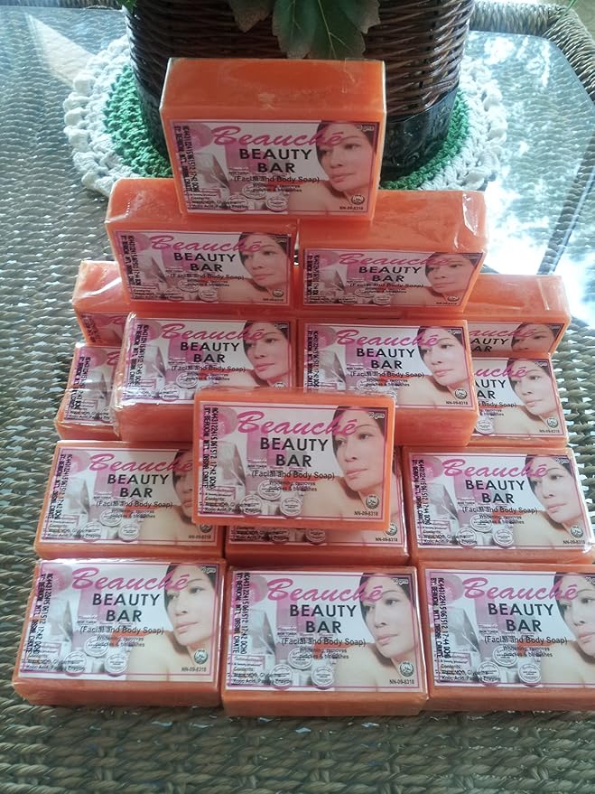 Amazon.com : 18 Pack Beauche Kojic Beauty Soap Bar-90 Grams each : Bath ...