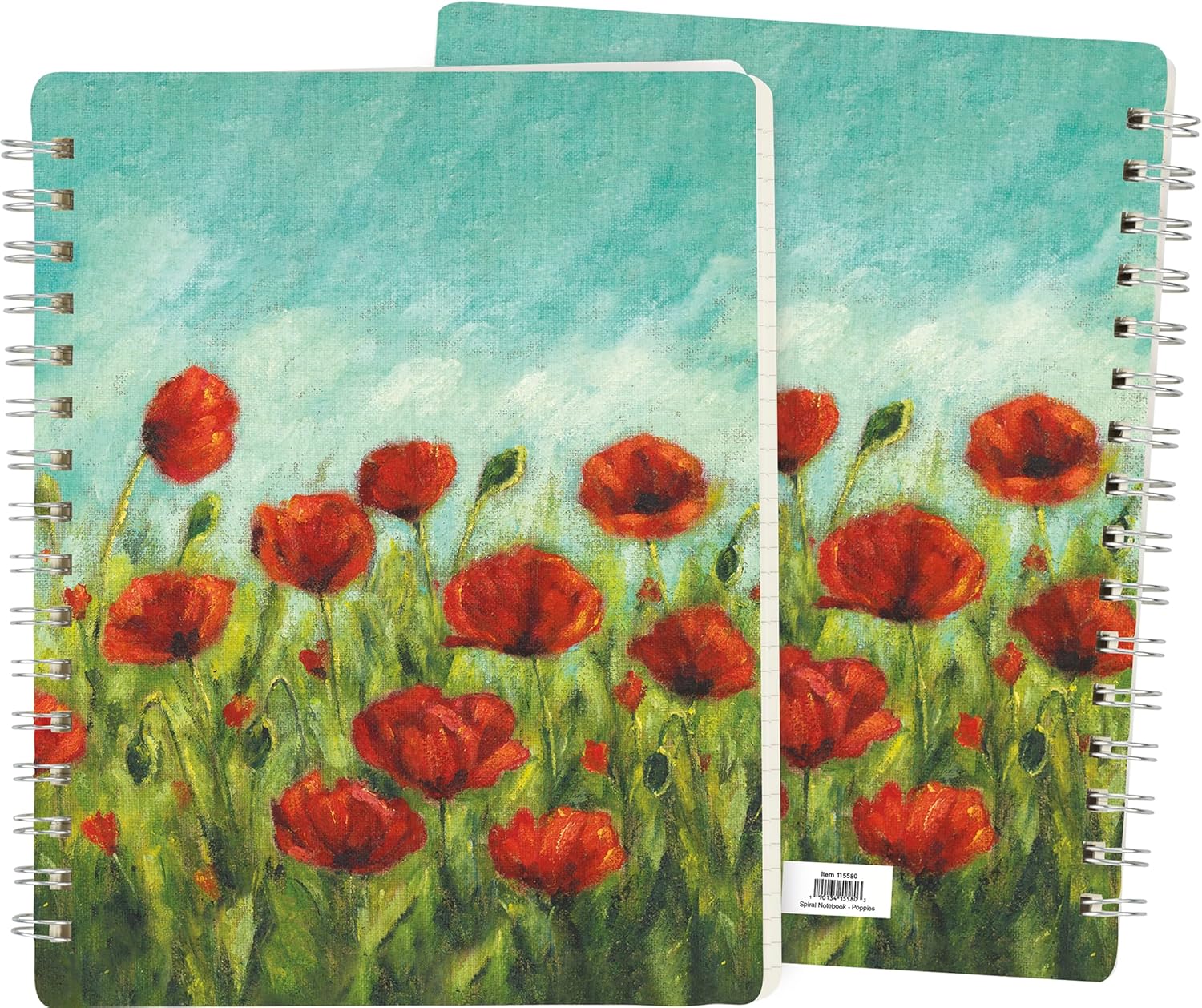 Amazon.com : Primitives by Kathy Spiral Notebook - Poppies : Office ...