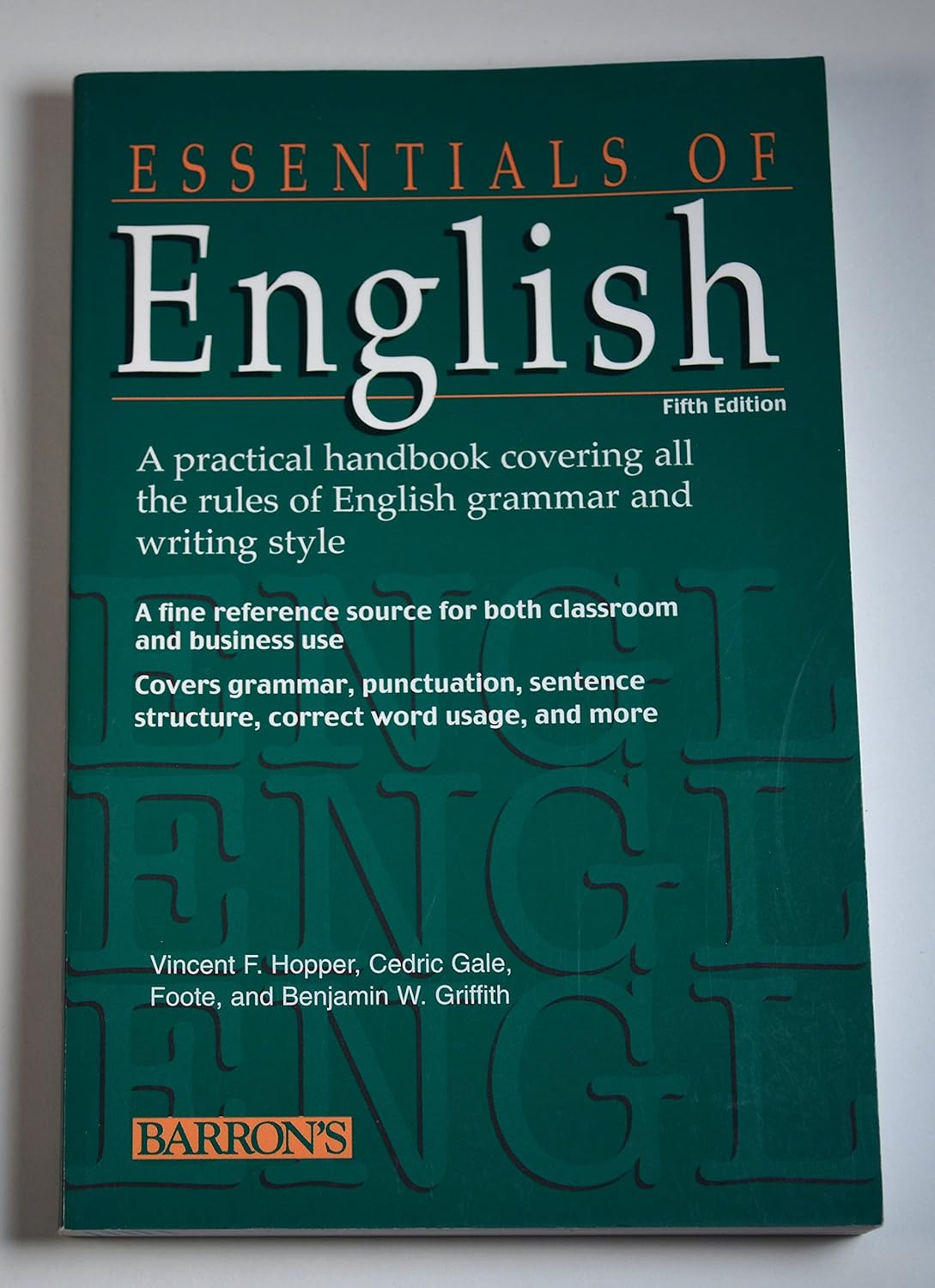 Amazon.com: Essentials of English (BARRON'S ESSENTIALS OF ENGLISH ...