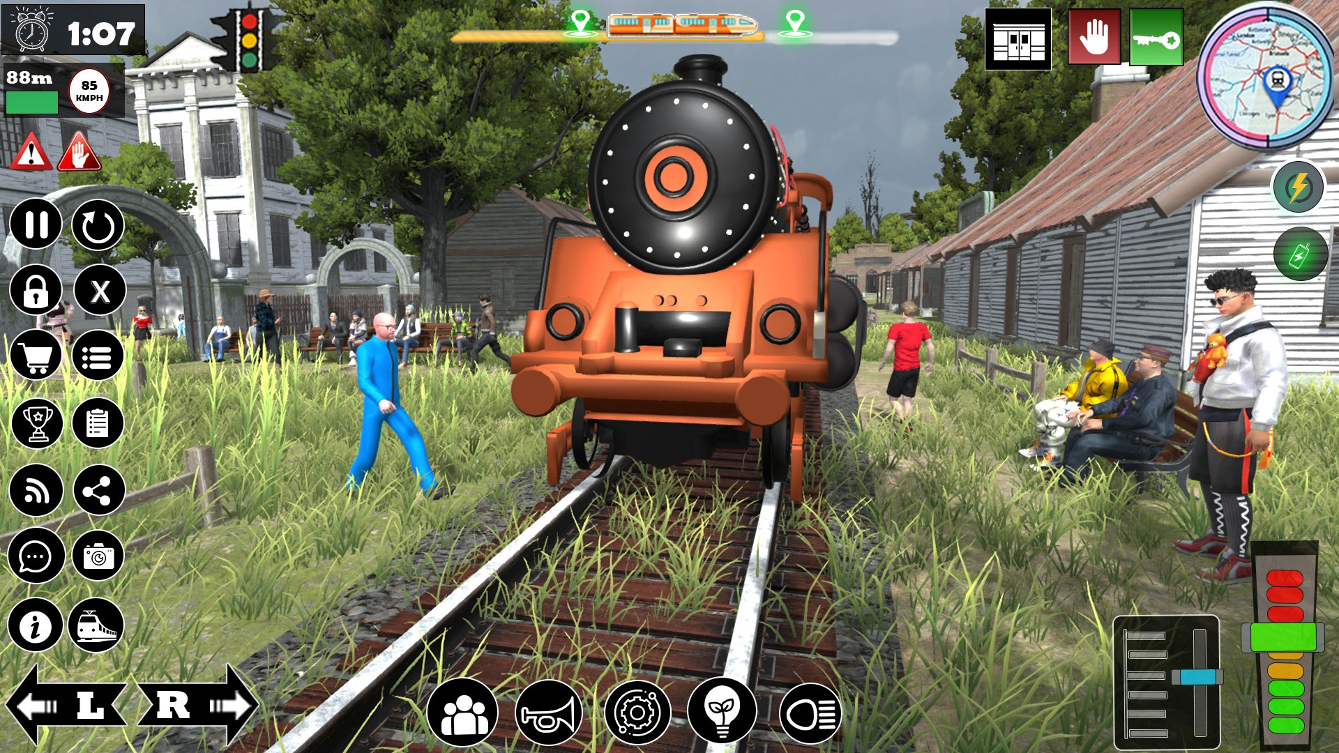 Train Driving Simulator: 3D Train Station: Drive The Metro Line train ...