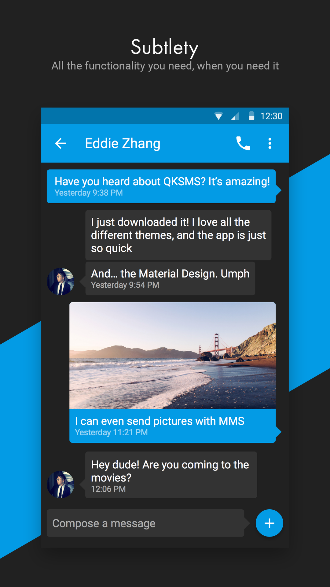 QKSMS - Open Source SMS & MMS - Aplicativo na Amazon Appstore