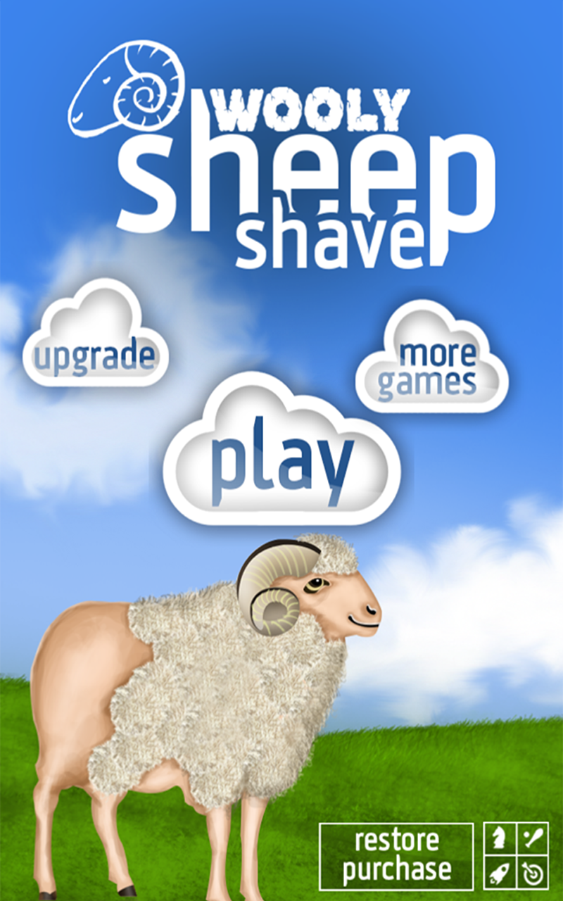Wooly Sheep Shave : The Shepherd Shaving Lamb Day for Wool Harvest ...
