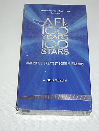 Amazon.com: AFI's 100 Years, 100 Stars: American Film Institute (CBS ...