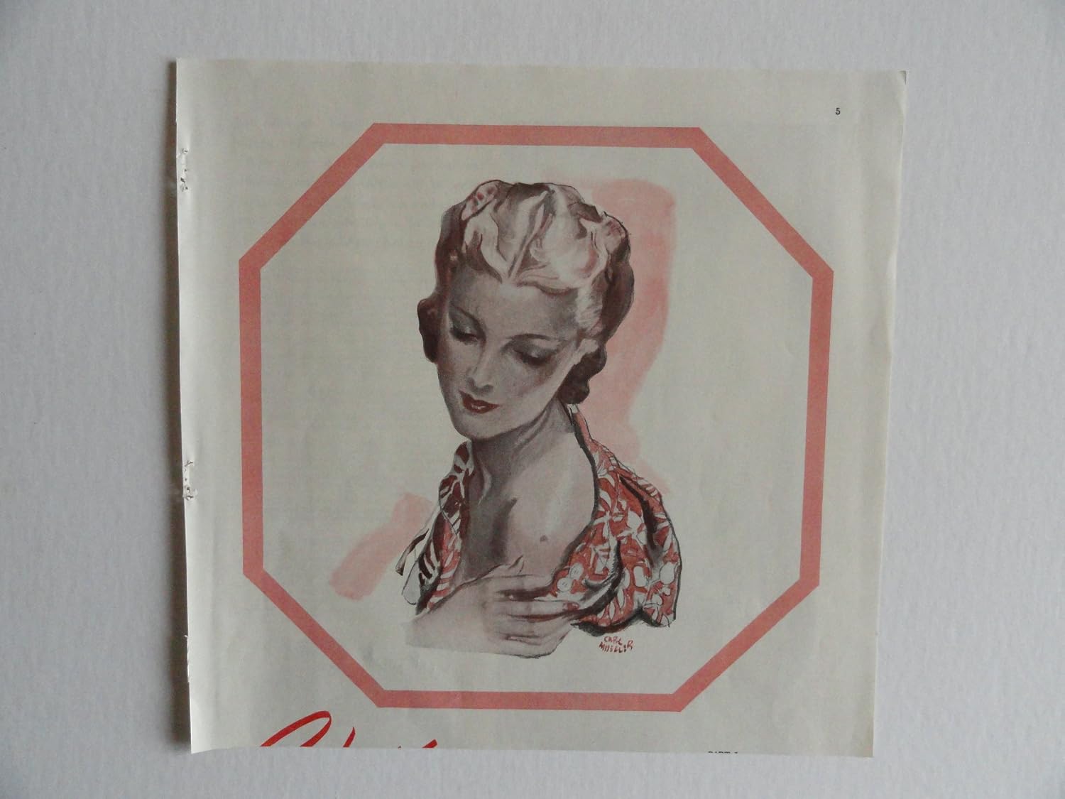 Amazon.com: Carl Mueller, 30's Color Illustration/ Painting, print art ...