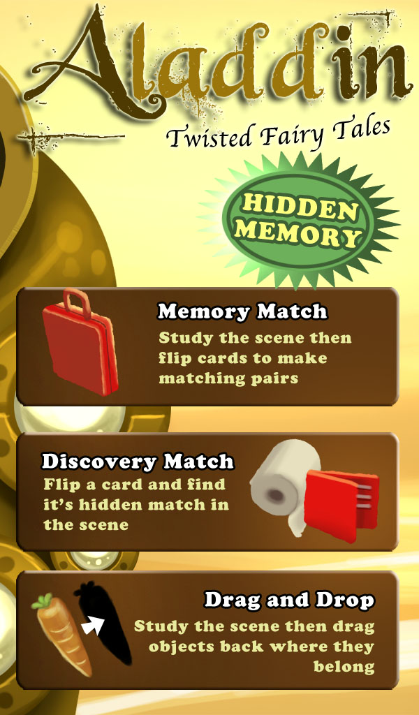 Hidden Memory - Aladdin - App on Amazon Appstore
