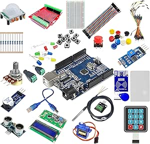 Amazon.com: DIYables STEM V3 Starter Kit – Fully Compatible with Arduino Uno R3, Includes ...