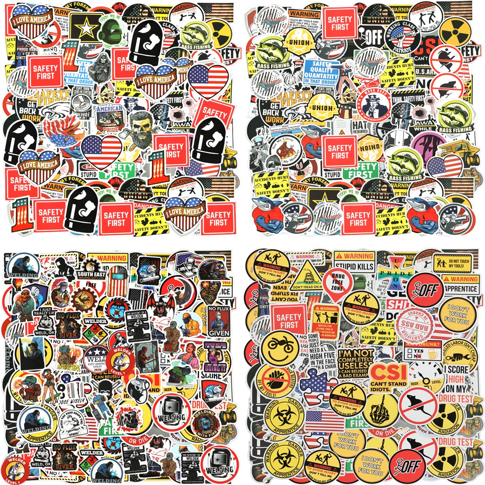 Welding Helmet Stickers