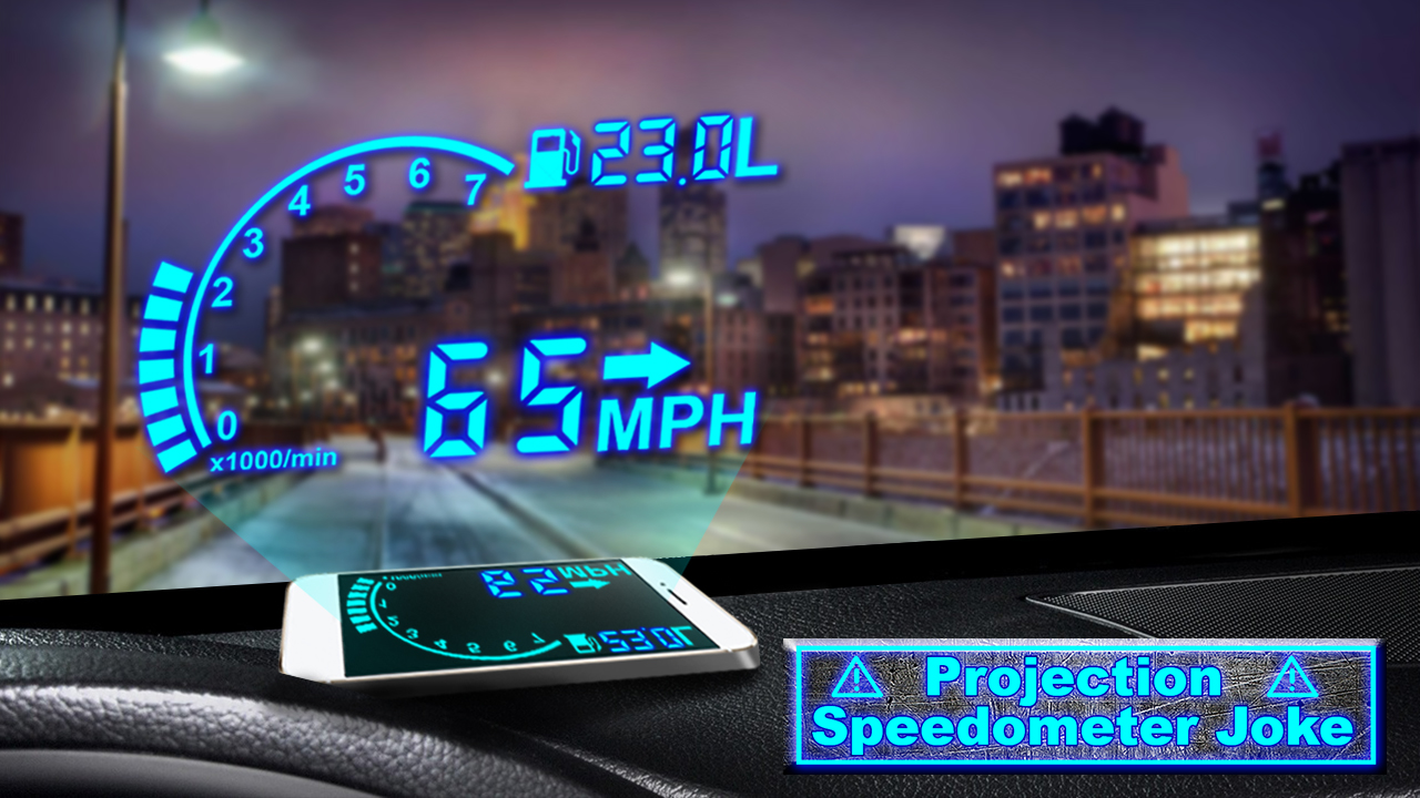 Projection Speedometer Joke - App on Amazon Appstore