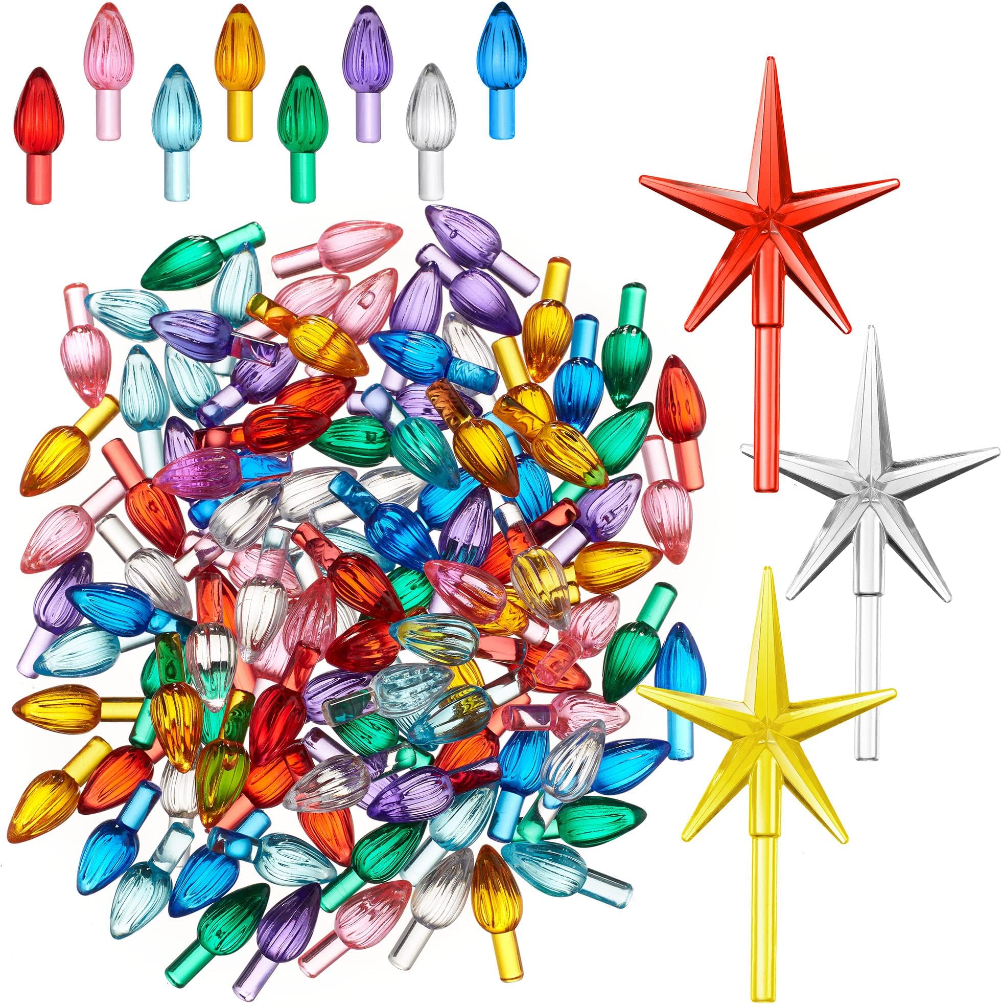 Amazon.com: Creative Hobbies Ceramic Christmas Tree Replacement Lights ...